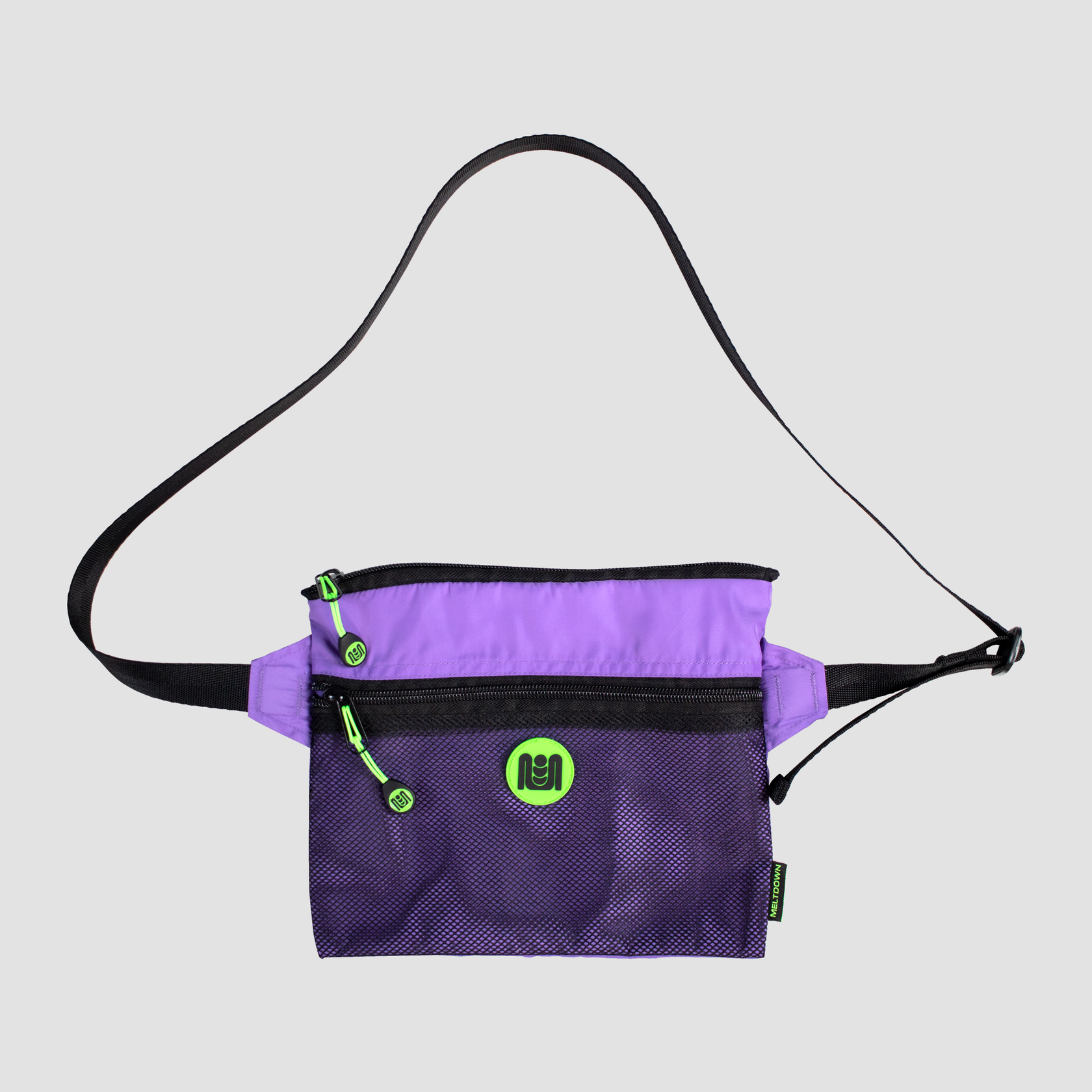 Meltdown Mesh Slide Bag – Mamama / Masala Noir