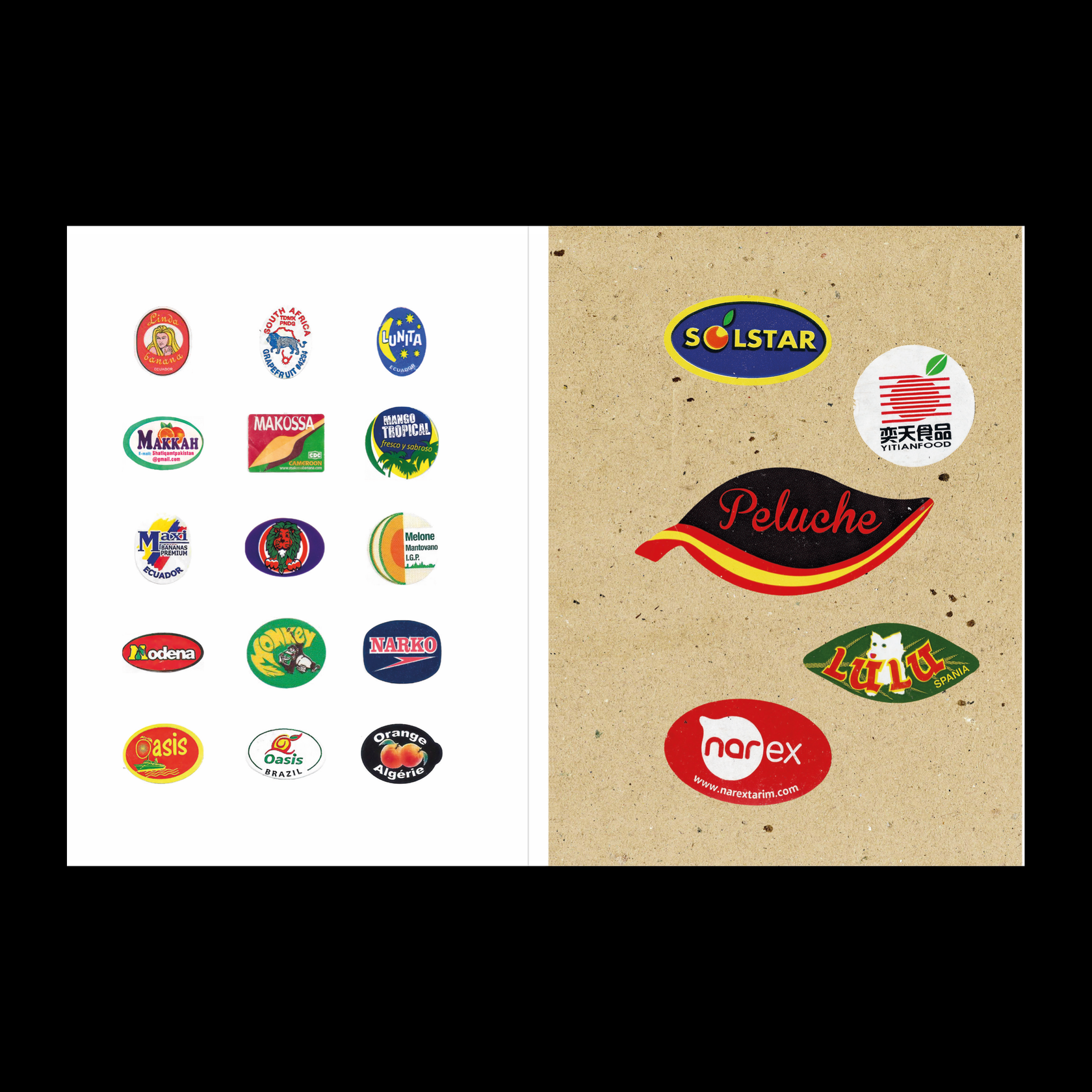 Fruit Stickers – Mamama / Masala Noir
