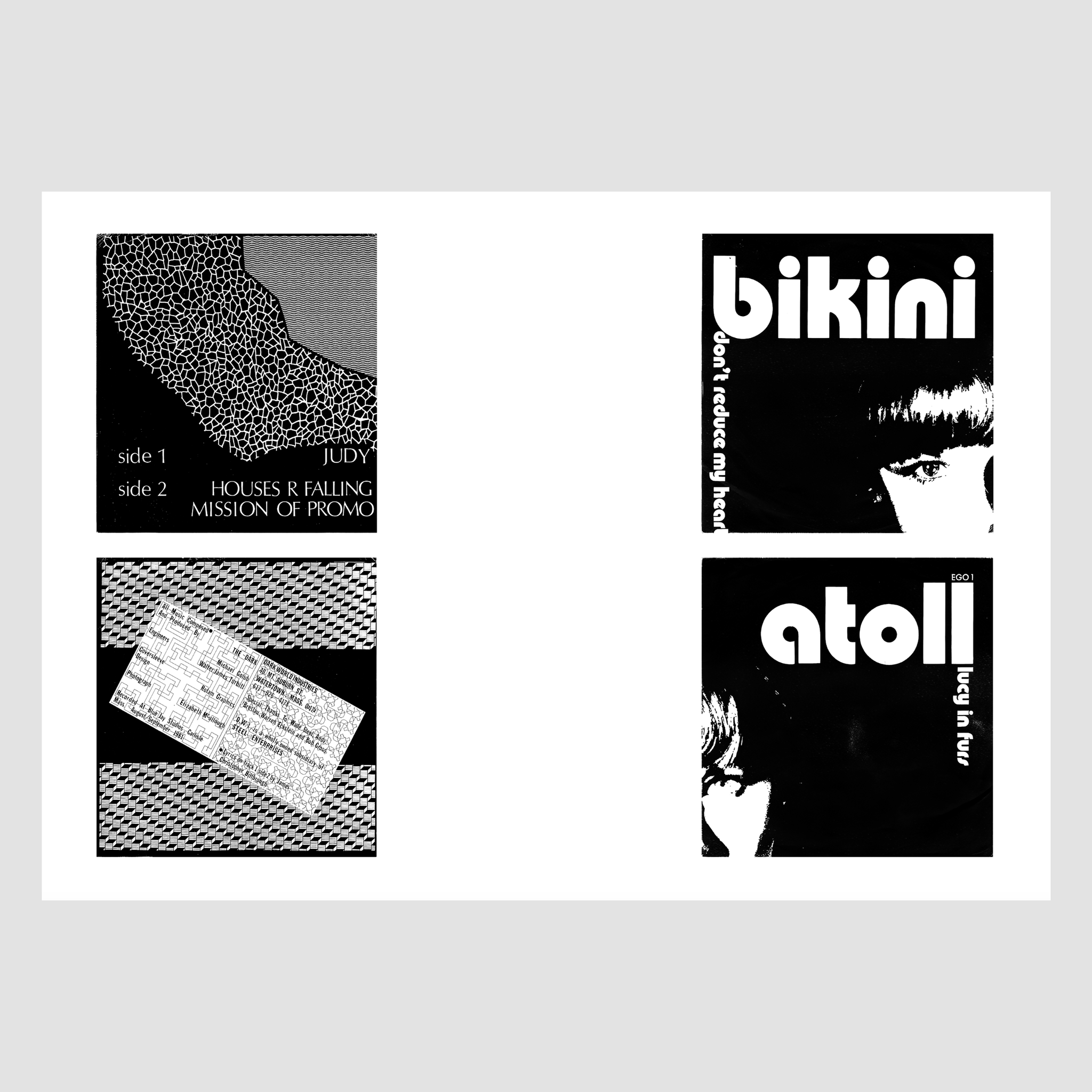 New Wave / Post-Punk Graphics – Mamama / Masala Noir