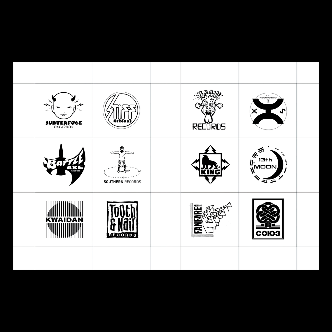 Record Label Logos – Mamama / Masala Noir