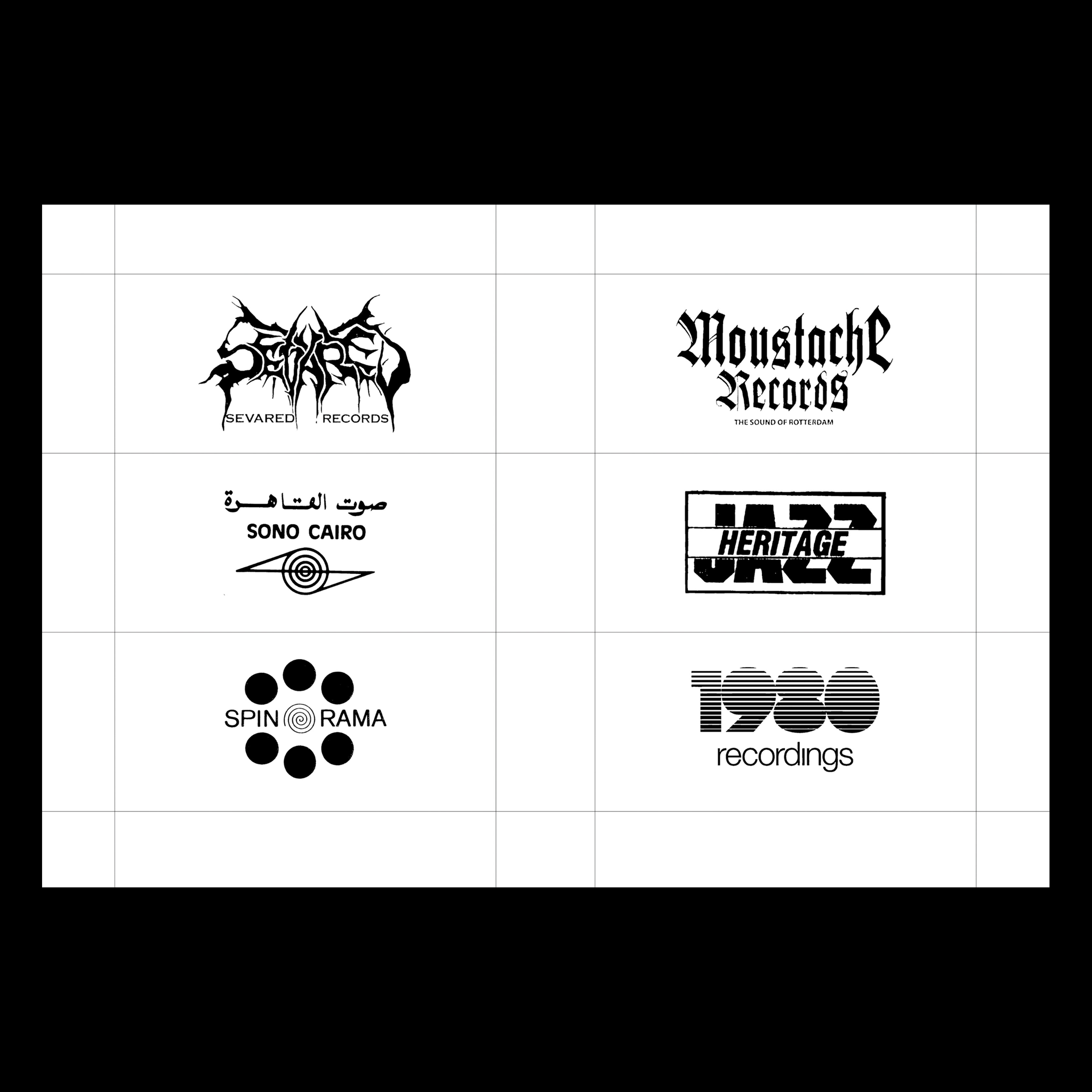 Record Label Logos – Mamama / Masala Noir