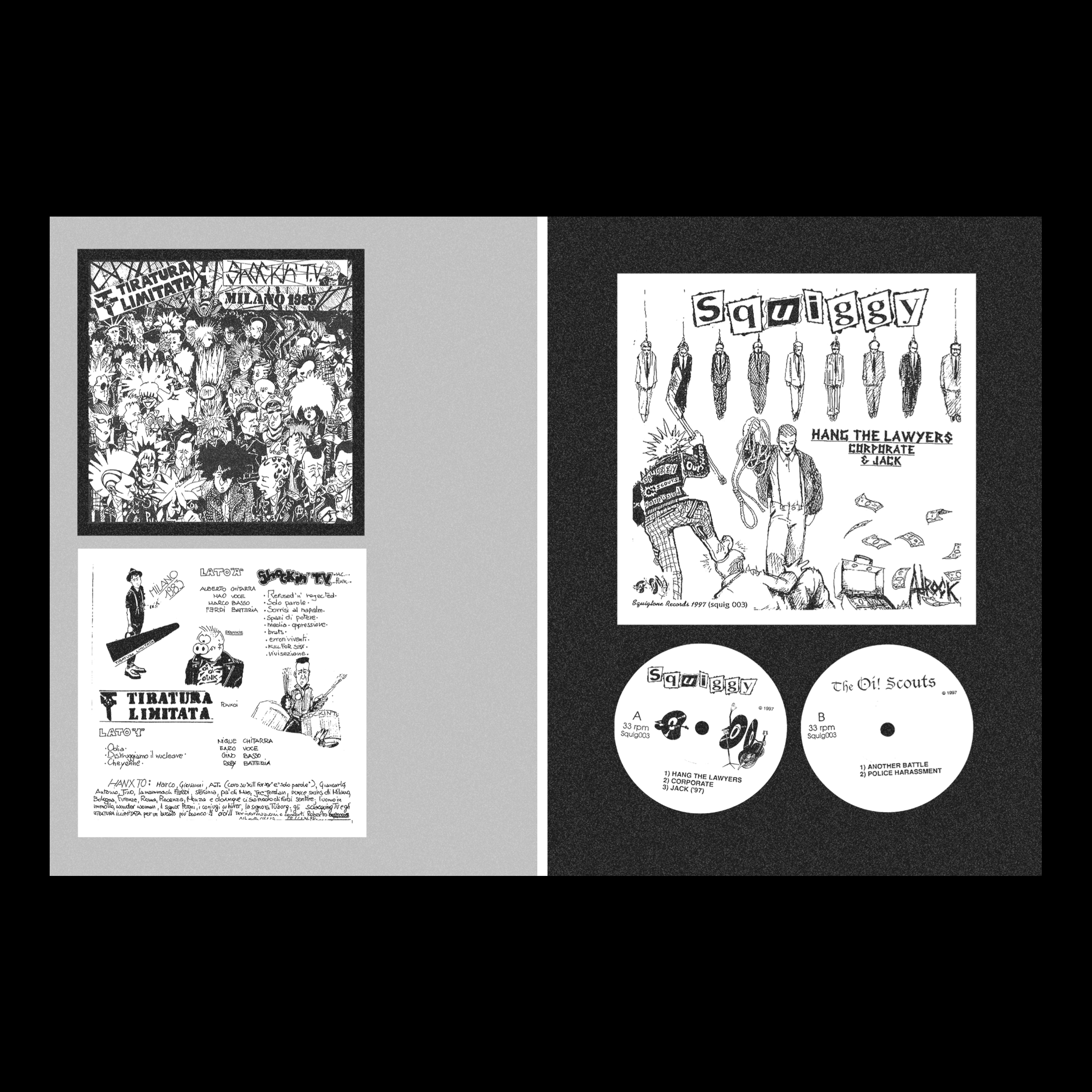 Oi Punk Graphics – Mamama / Masala Noir
